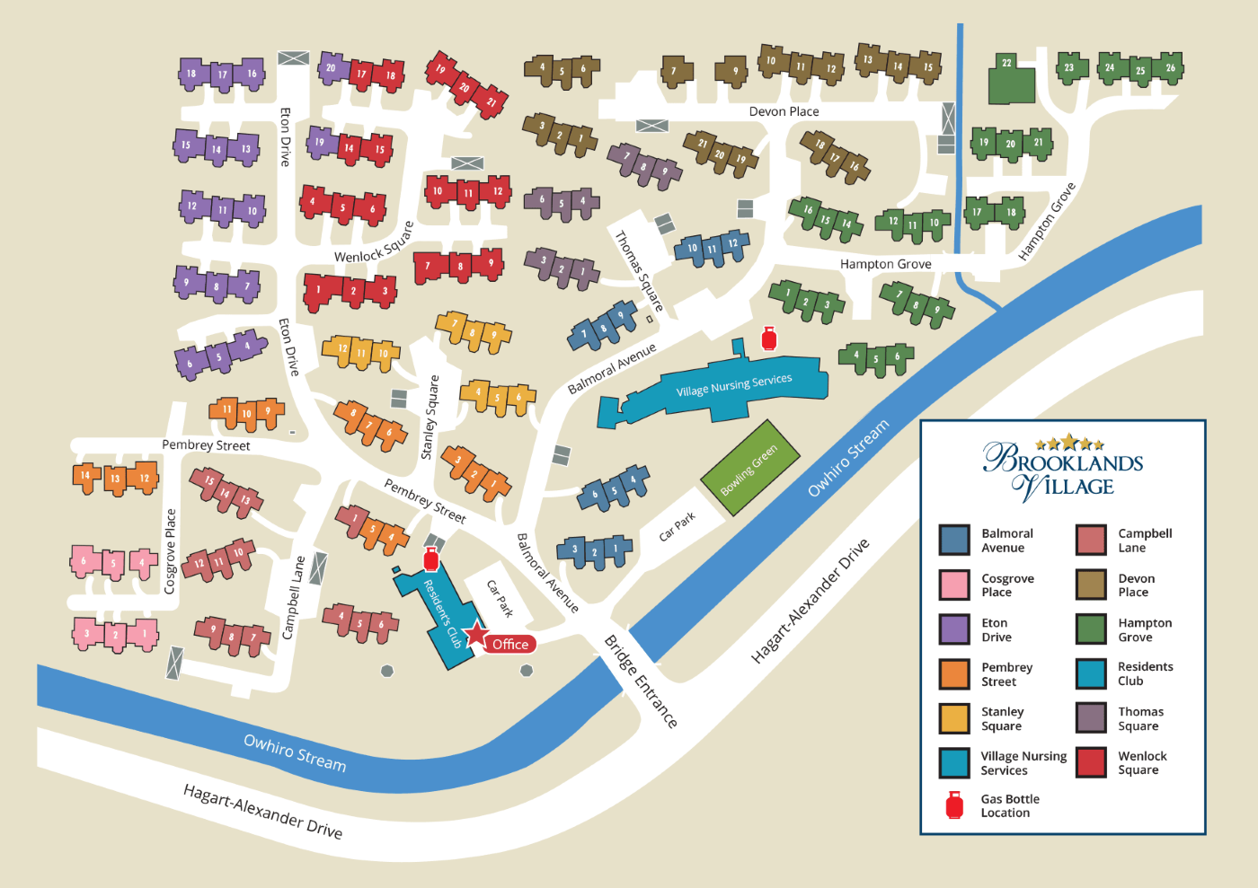 Contact Us : Brooklands Village - Retirement Village